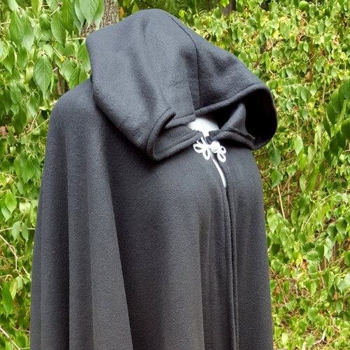Purple Cloak Short Full Circle Fleece Cloak With Hood Royal - Etsy