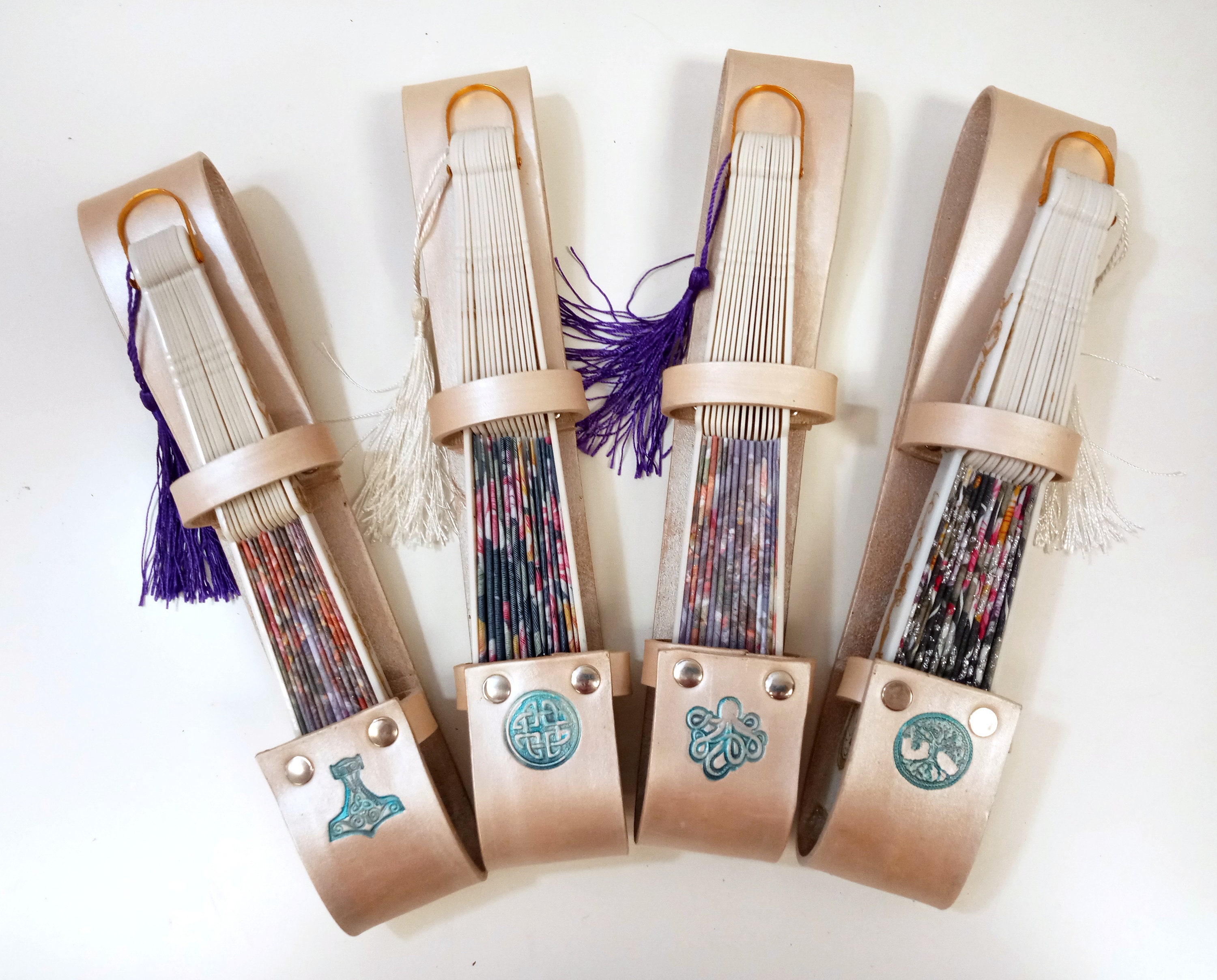 Fan Holder Leather Fan Holster for Belt Hand Fan Belt | Etsy