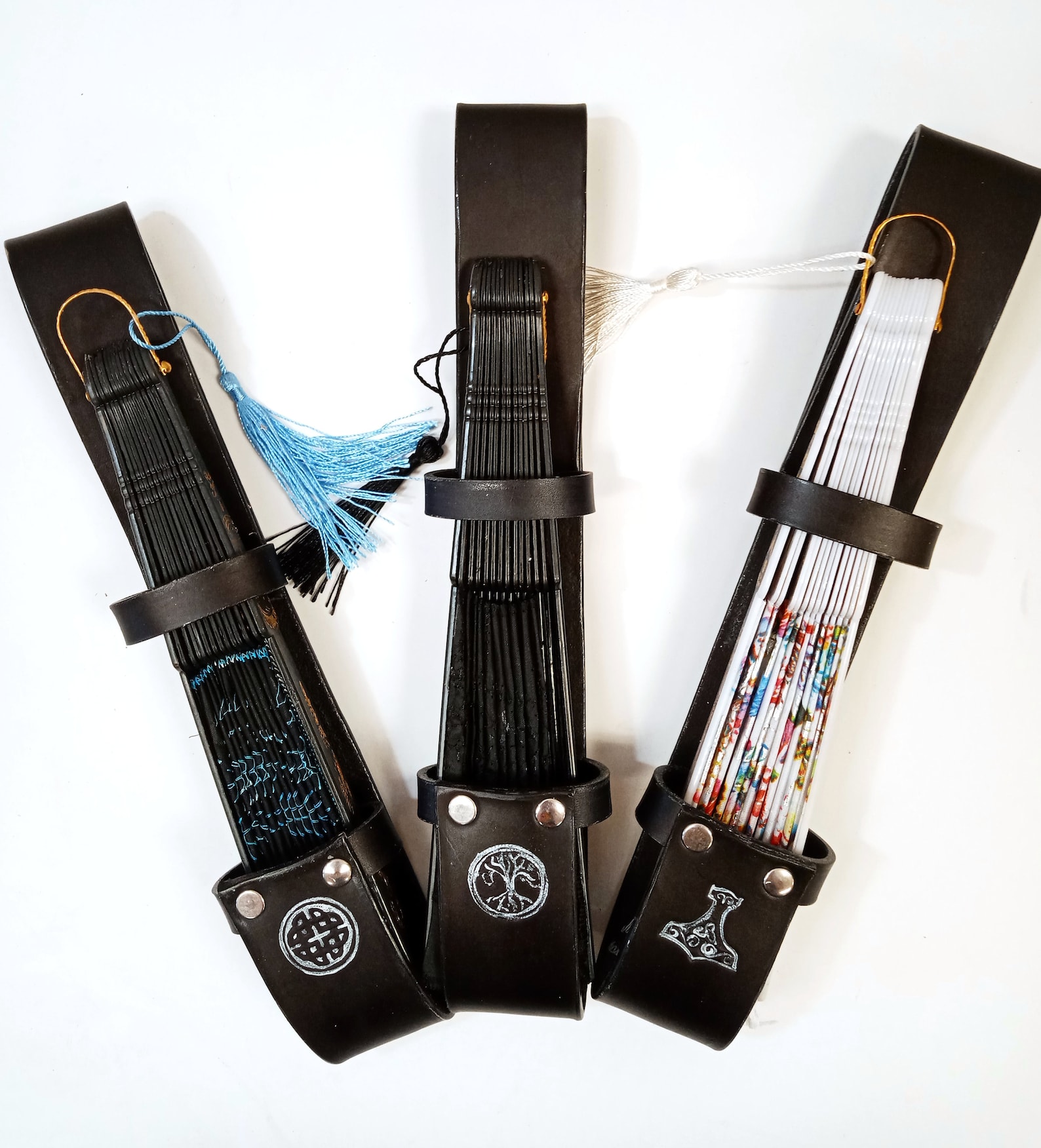 Fan Holder Leather Fan Holster for Belt Hand Fan Belt - Etsy