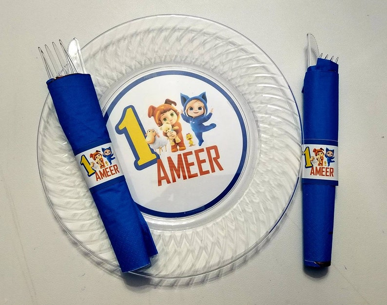 Napkin Wrapper Bands Custom or Personalized With Shipping - Etsy