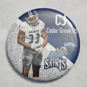 3 Inch Bulk Brag Buttons With Free Shipping! Homecoming, Senior Night ...
