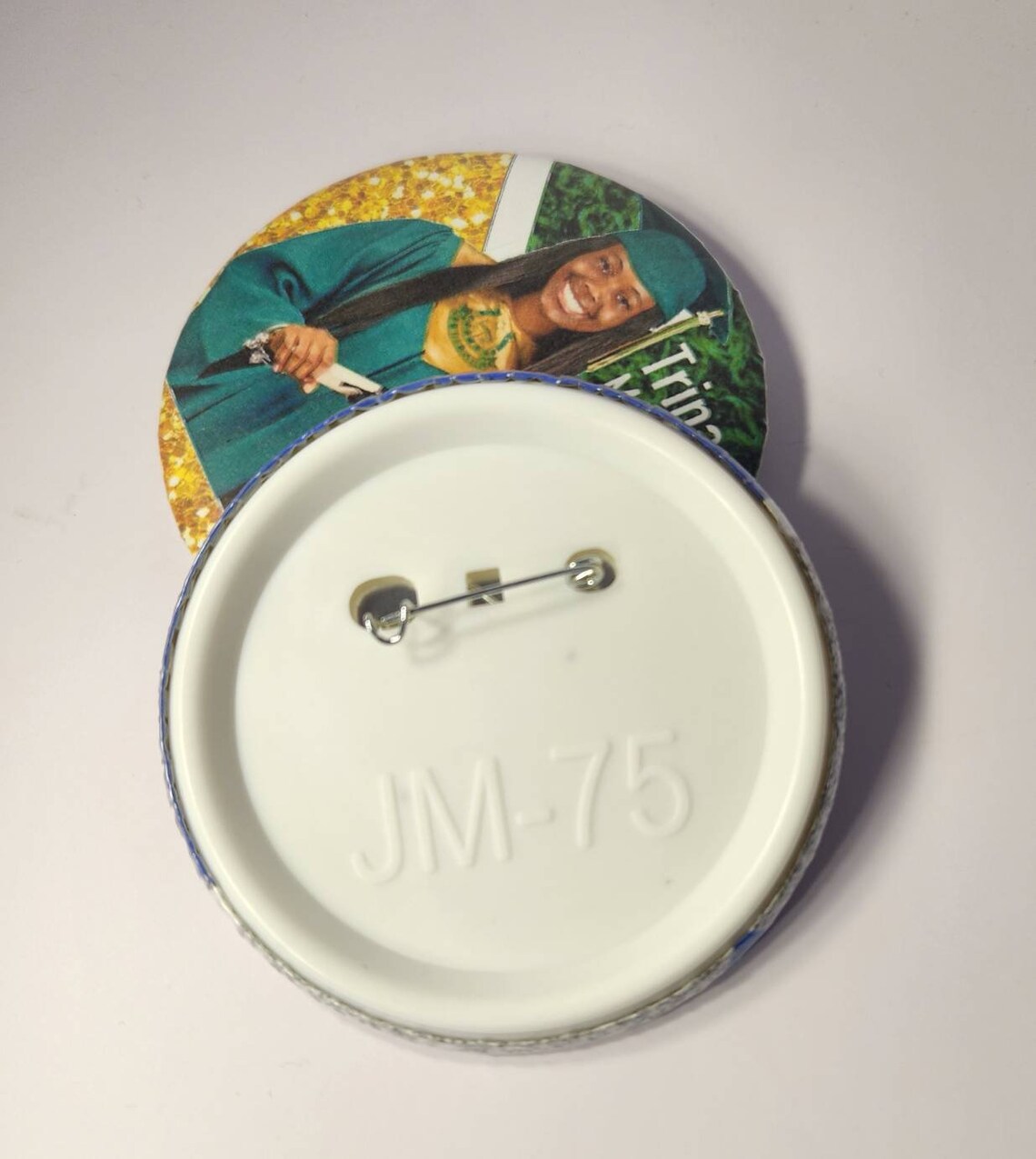 3 Inch Brag Button Team Sport Spirit Graduation - Etsy