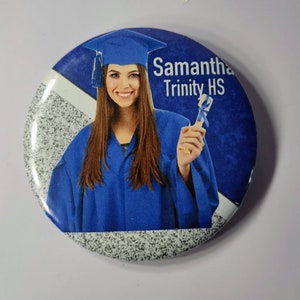 3 Inch Brag Button, Team, Sport, Spirit, Graduation, Basketball ...