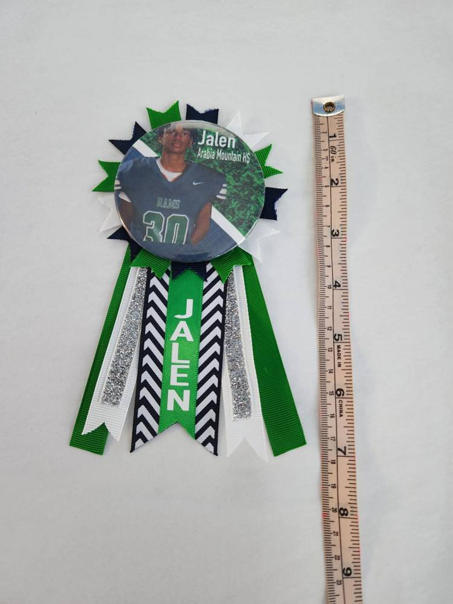 3 Inch Brag Button Team Sport Spirit Graduation - Etsy