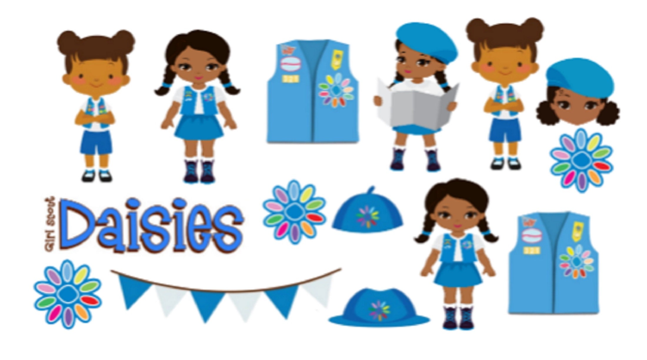 Daisy Girl Scout Clip Art