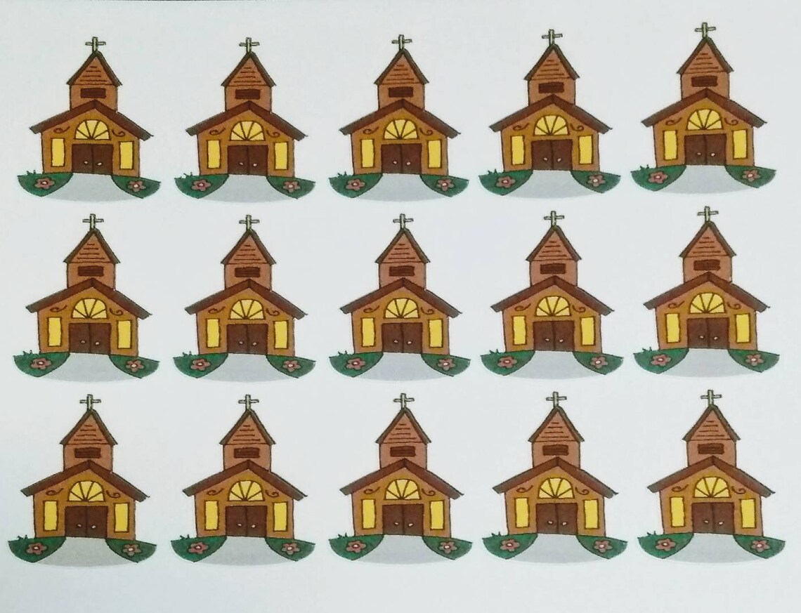 15 Religious Let's Have Some Church Stickers - Etsy