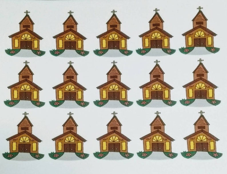 15 Religious Let's Have Some Church Stickers - Etsy