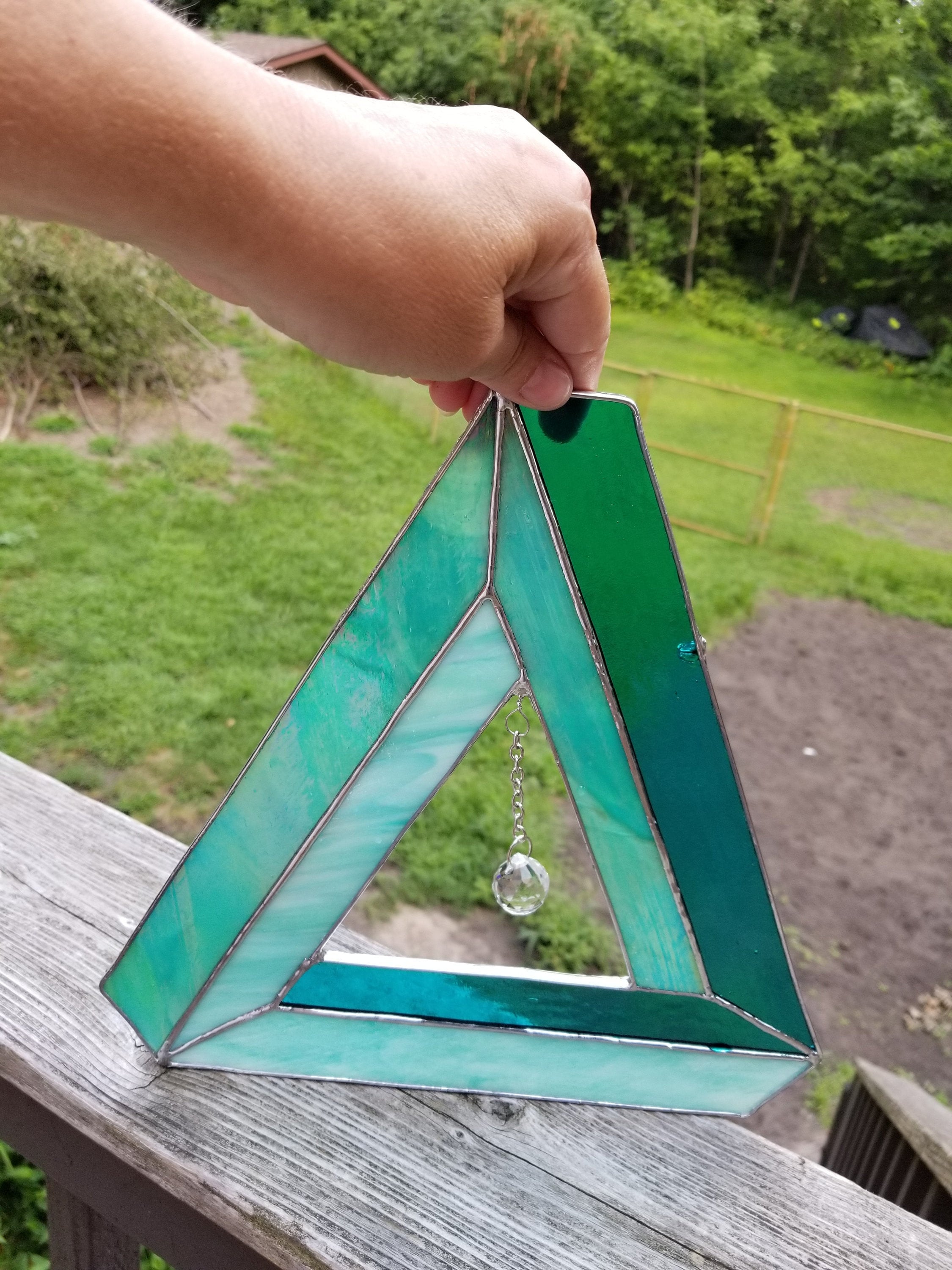 Penrose Triangle With Eye