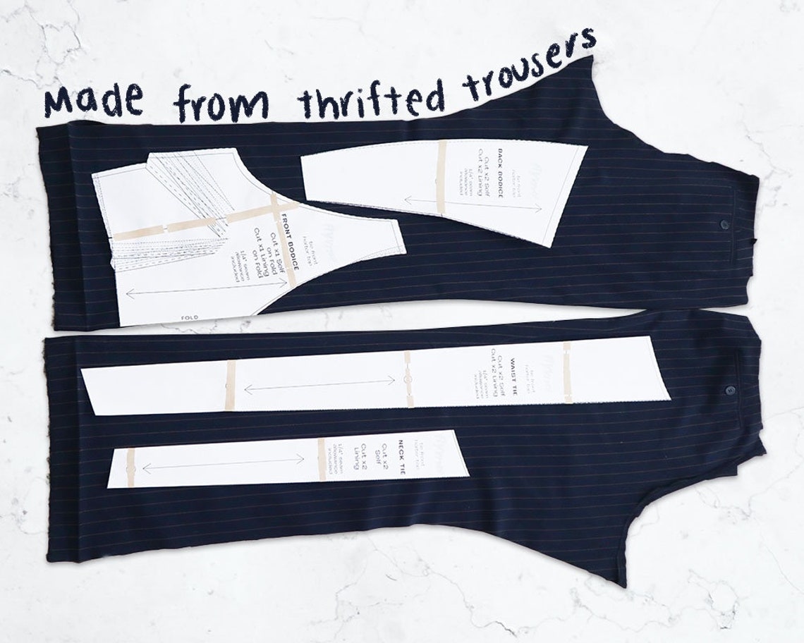 Reversible Halter Top Pattern PDF, DIY Halter Top, PDF Sewing Pattern ...