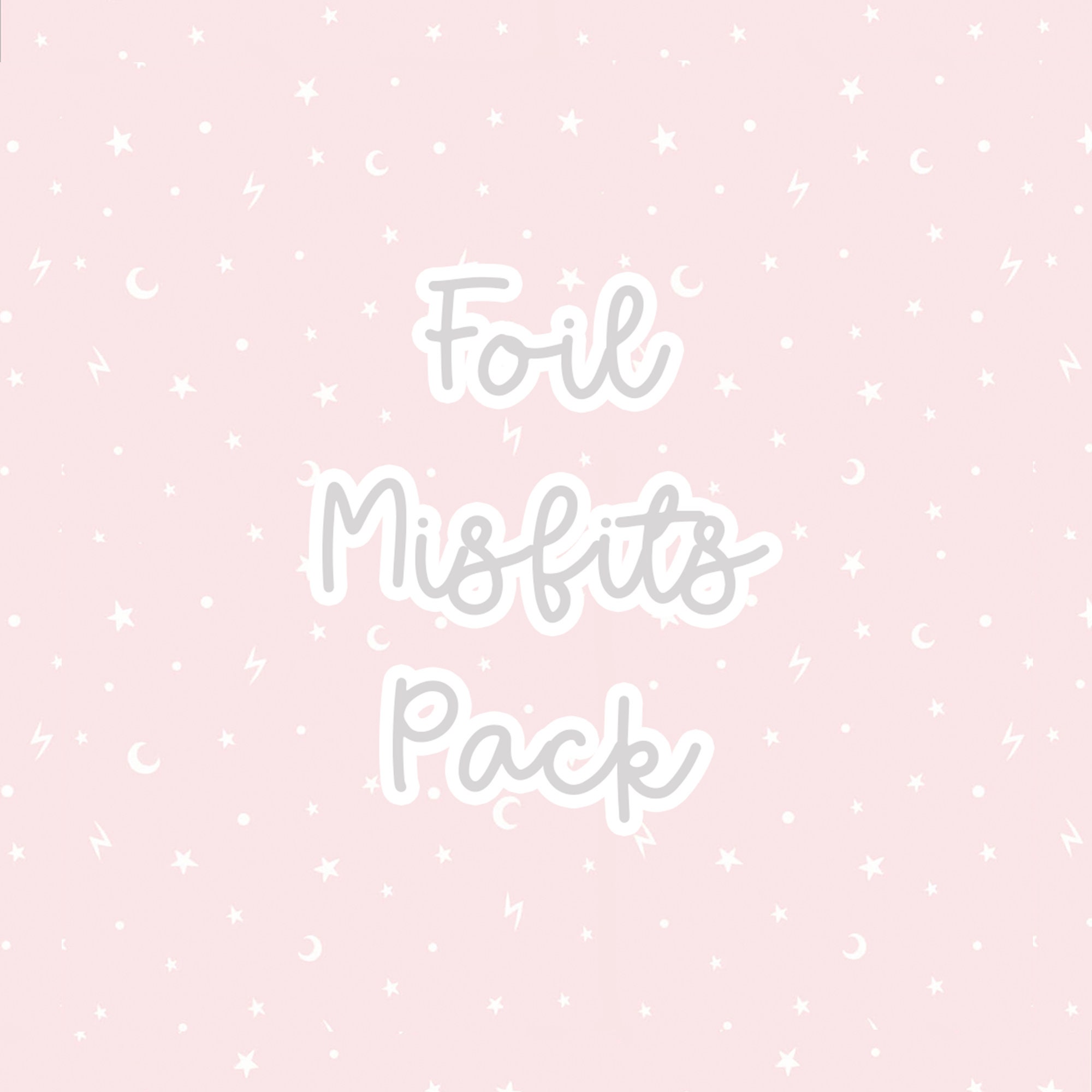 Paper, Party & Kids Max 2 per person FOIL Misfits Pack Papercraft etna ...