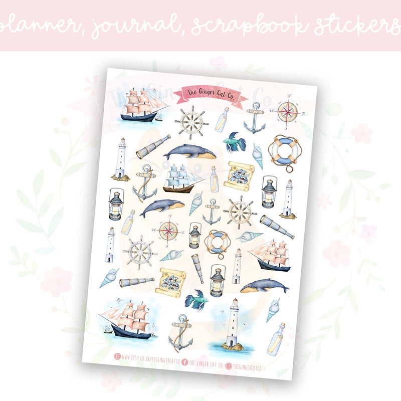 Nautical Scrapbook - Etsy