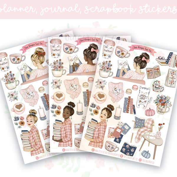 Journal Stickers - Etsy UK