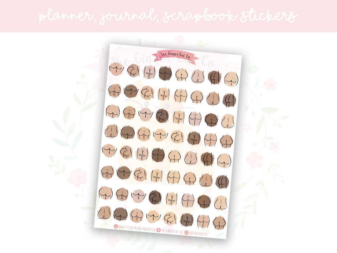 Bottom Planner Sticker Sheet | Decorative Stickers | Journal Stickers ...