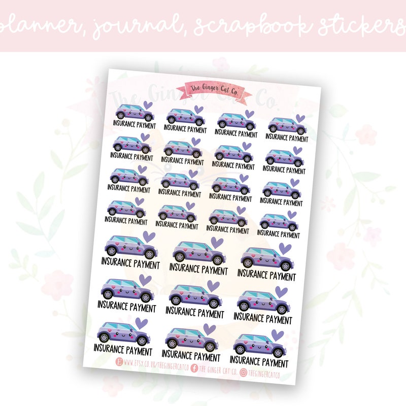 Insurance Stickers - Etsy