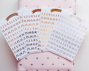 Scrapbook Numbers | Etsy UK