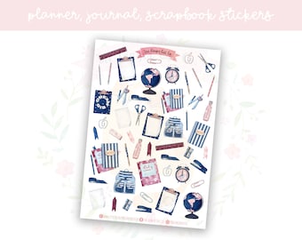 BUNDLE School Planner Stickers Student Planner Stickers - Etsy