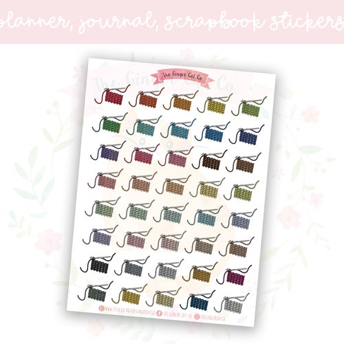 Monthly Habit Tracker Planner Journaling Scrapbook Stickers - Etsy