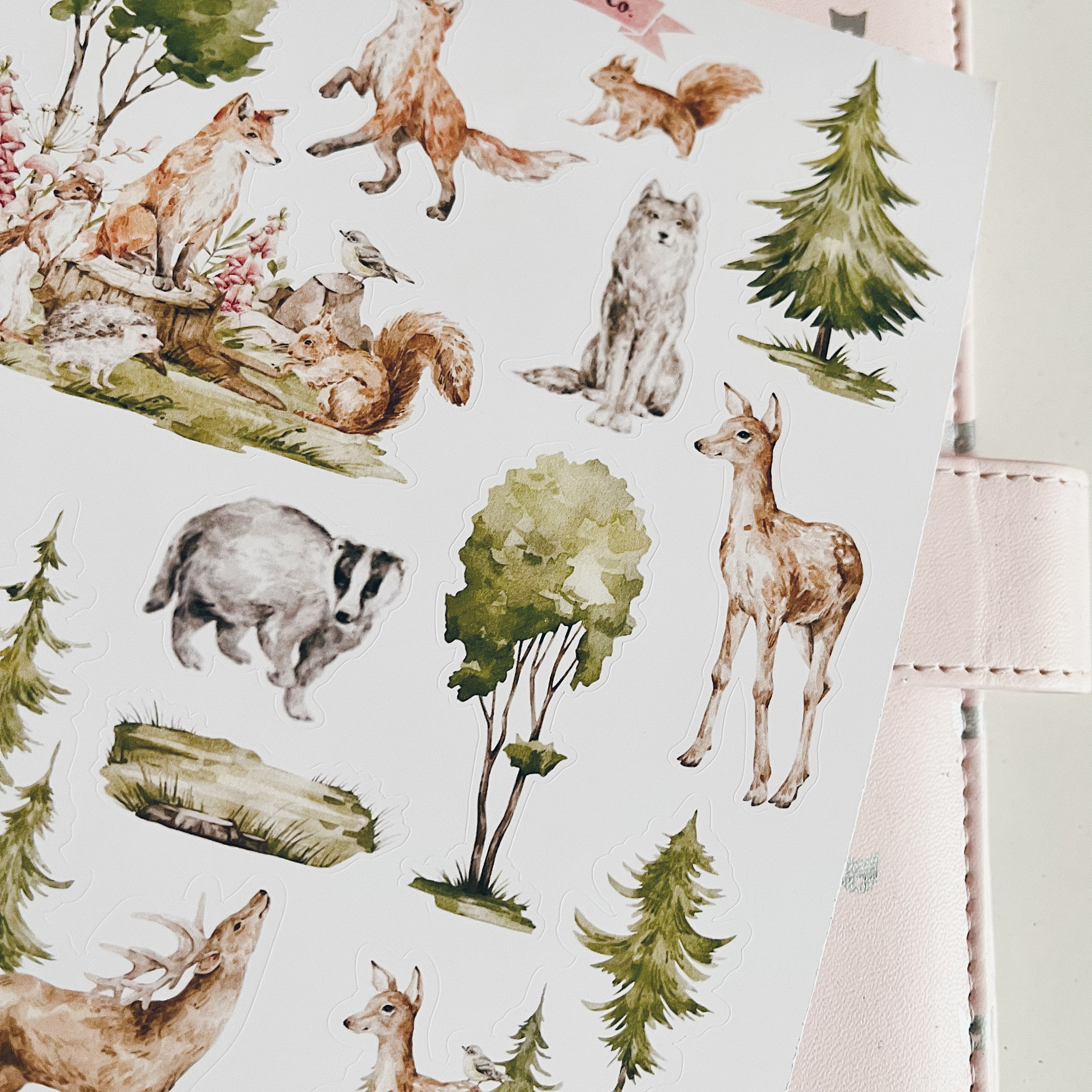 Forest Journal Decorative Planner Journaling Scrapbook - Etsy