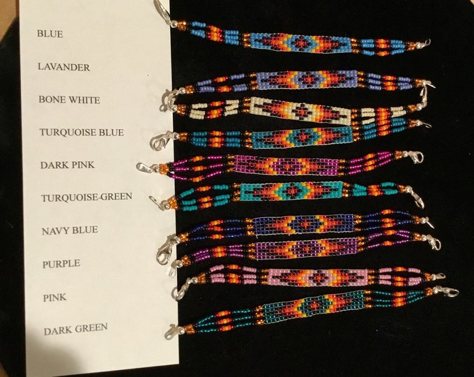 Turtle Bracelet, Native American Style Bracelet, Bead Loom Bracelet ...
