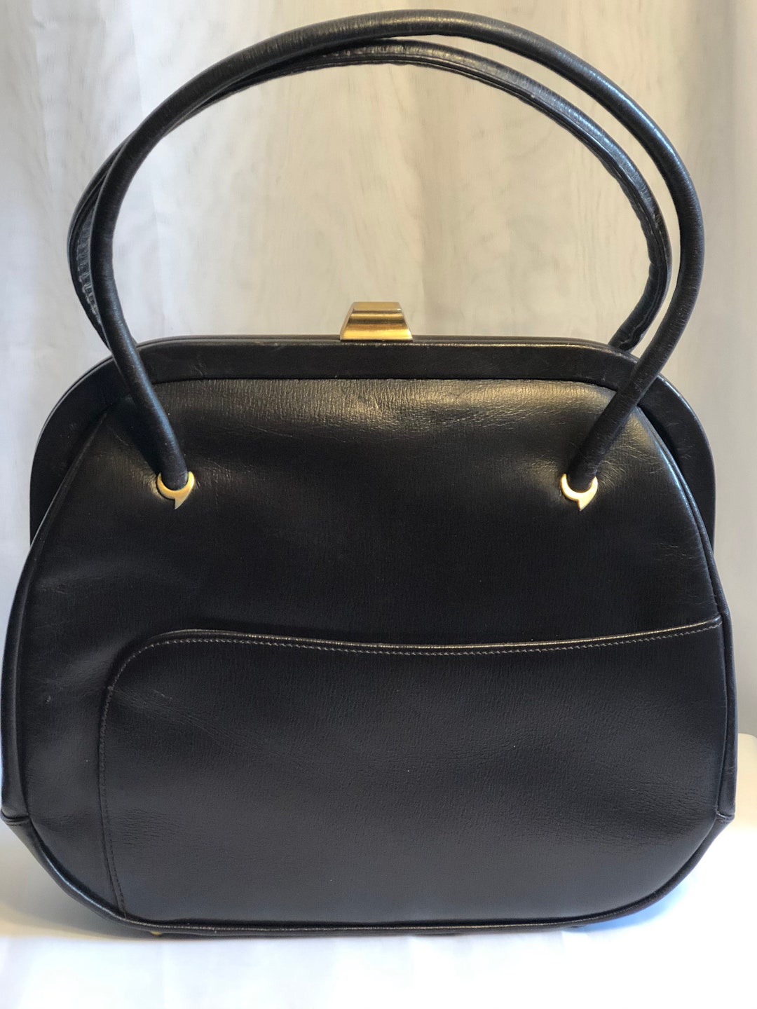 DOFAN Vintage Designer Brown Leather Shoulder Bag / Handbag / Ladies ...