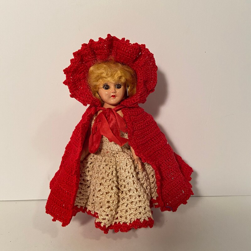 Red Riding Hood Doll - Etsy
