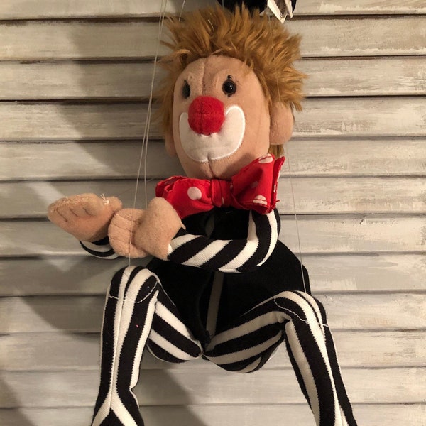 Clown Marionette Puppet - Etsy