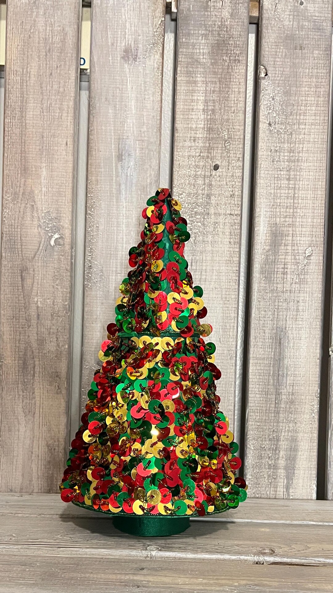 Vintage Fancy Christmas Tree/ Holiday Home Decor - Etsy
