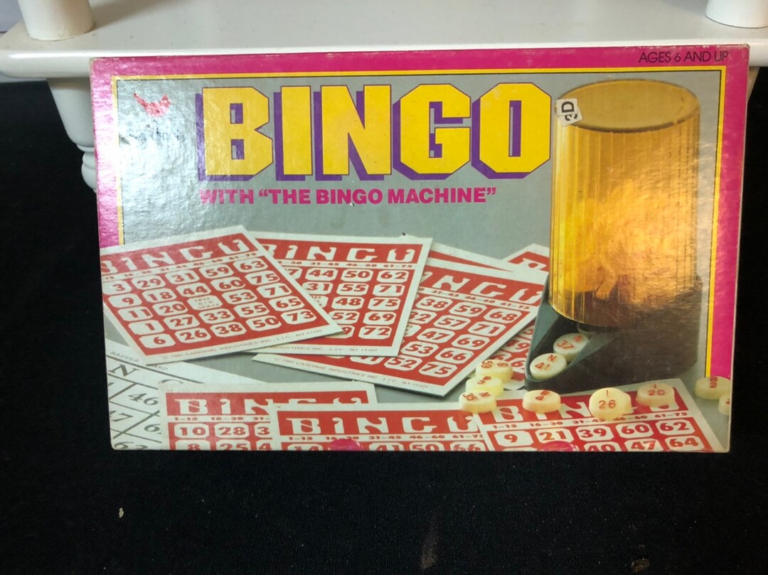 Vintage BINGO Game / Vintage Toy Collectible /birthday Gift/ - Etsy