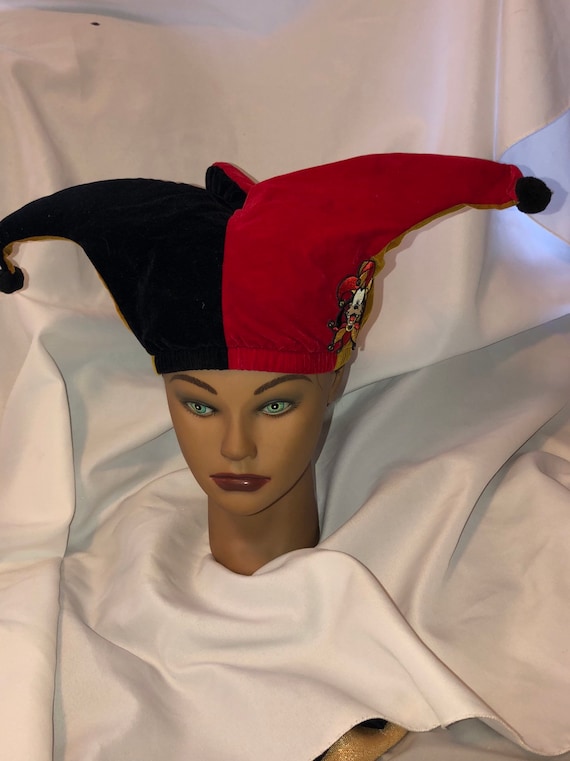 vintage jester hat - Gem