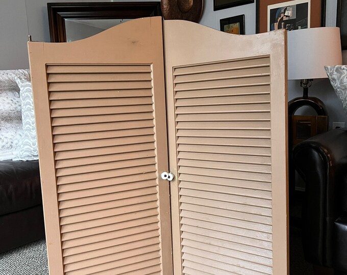 Vintage 1970s Retro Cafe Swinging Saloon Doors / Retro 70s Home Decor ...