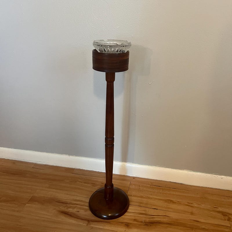 Antique Vintage Ashtray Stand - Etsy