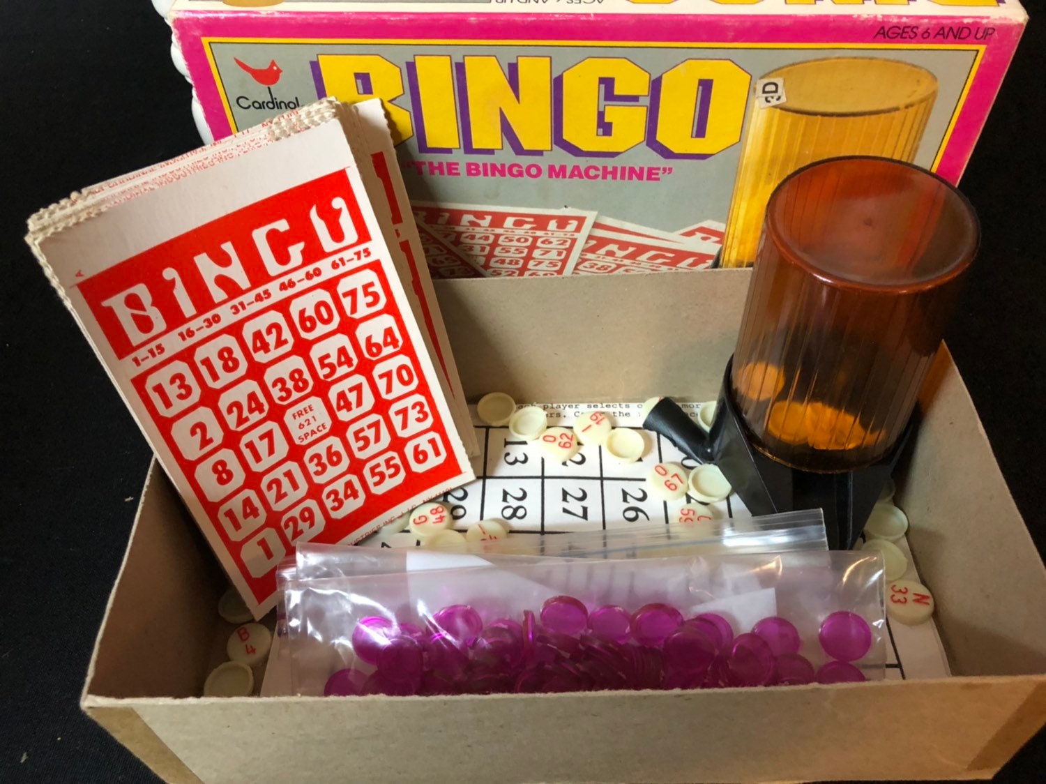 Vintage BINGO Game / Vintage Toy Collectible /birthday Gift/ - Etsy