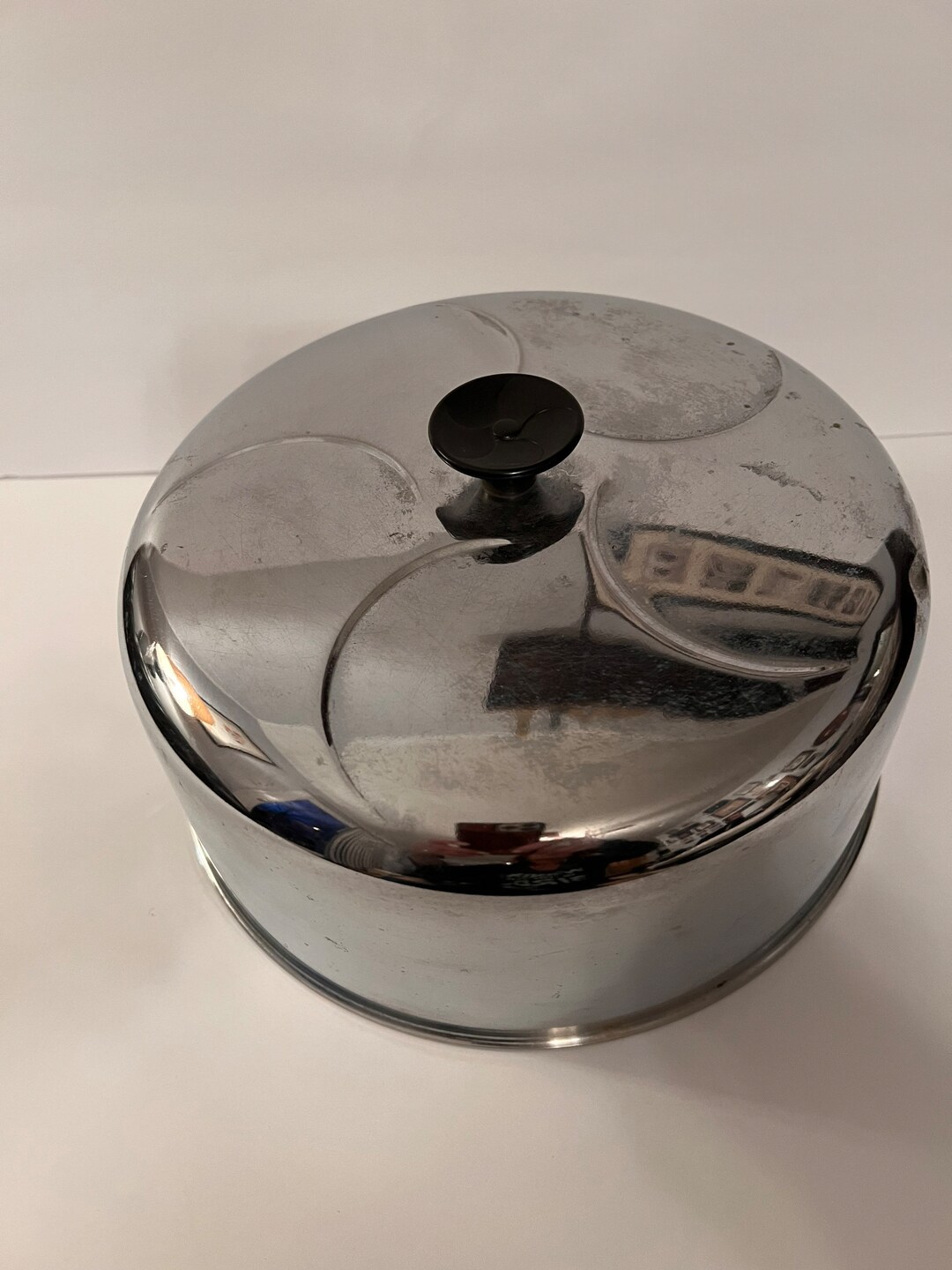 Vintage Mid Century Chrome Cake Cover / Cake Display - Etsy