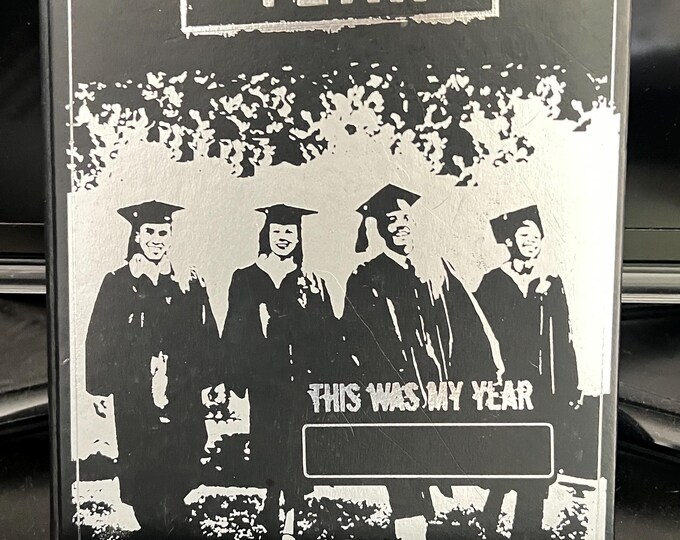 Vintage Senior Memories Scrapbook/ High School Graduation Autograph ...