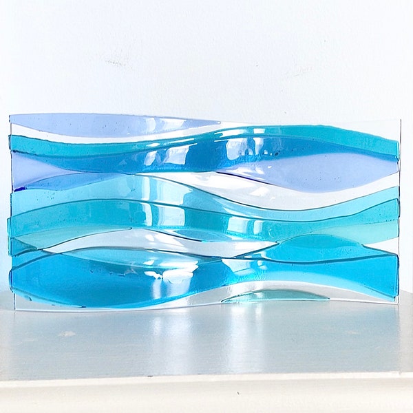 Glass Wave Sculpture - Etsy