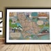 Map of Wayne, Pennsylvania, Mainline Neighborhood Map, Map Art, Philly ...