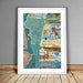 Map of Margate City Longport, New Jersey, Beach Town, NJ Beaches ...