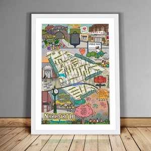 Map of Narberth, PA, Mainline, Montco, Pennsylvania Maps (customization ...