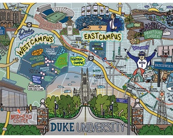 Duke Campus Map