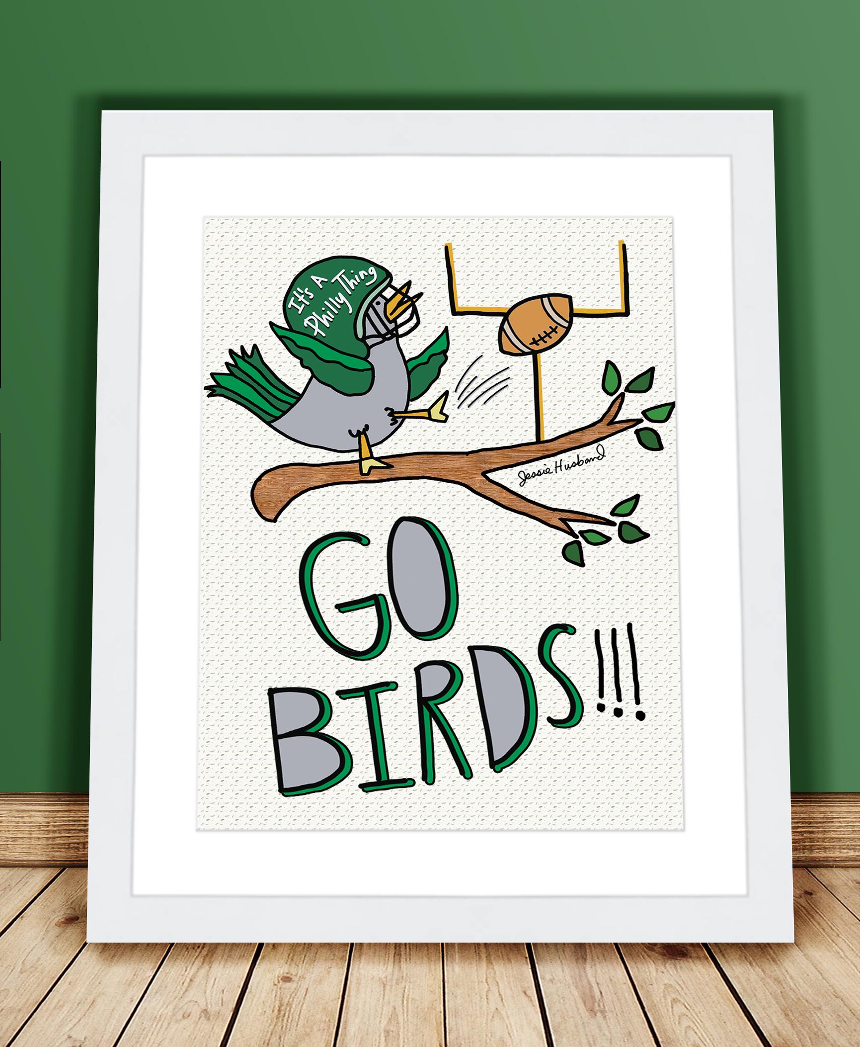 Go Birds!!! Philadelphia Eagles Art, It's a Philly Thing, Fly Eagles ...