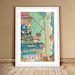 Map of Dewey Beach, Delaware, Beach Town, NJ Beaches (customization and ...