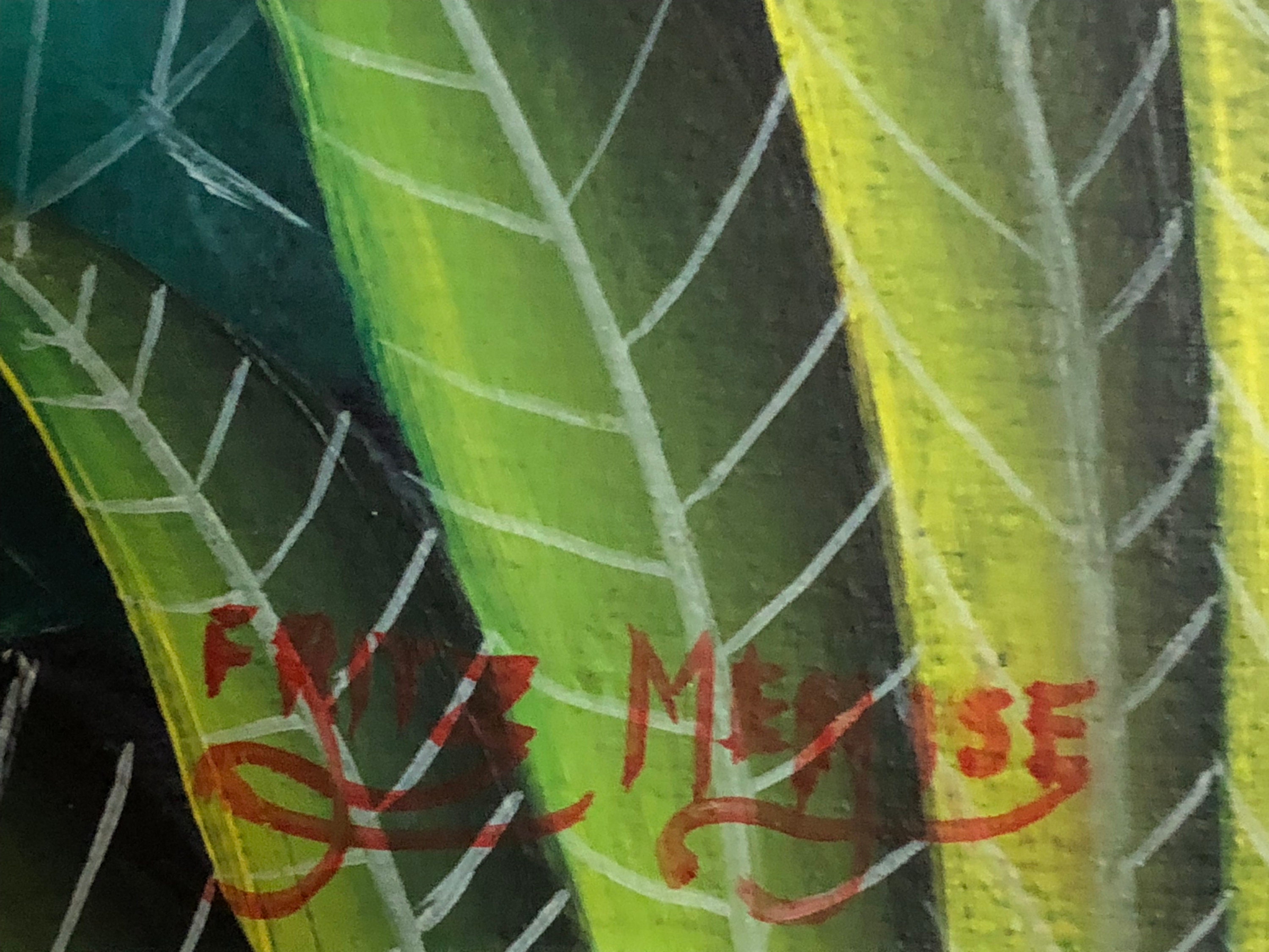 Original Oil Painting, Haitian Artist Fritz Merise, Contemporary, Vivid ...