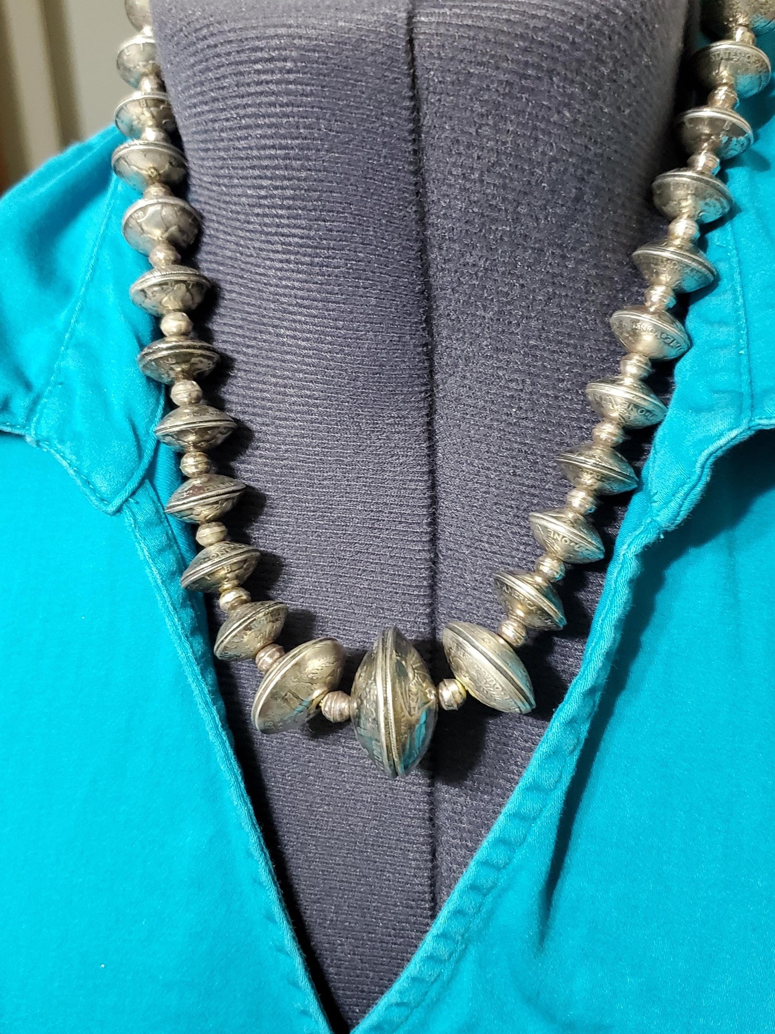 Vintage Coin Necklace - Etsy