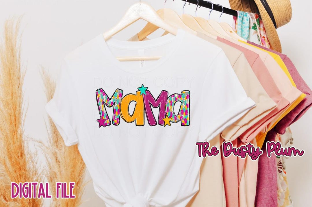 Poppy Mama - Digital Download PNG - Etsy