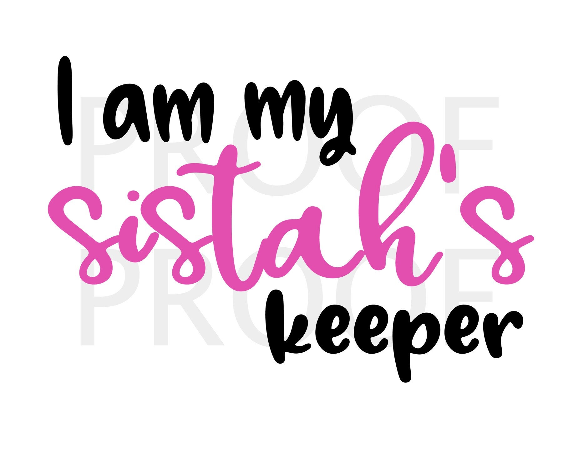 Sistah's Keeper - SVG - Etsy