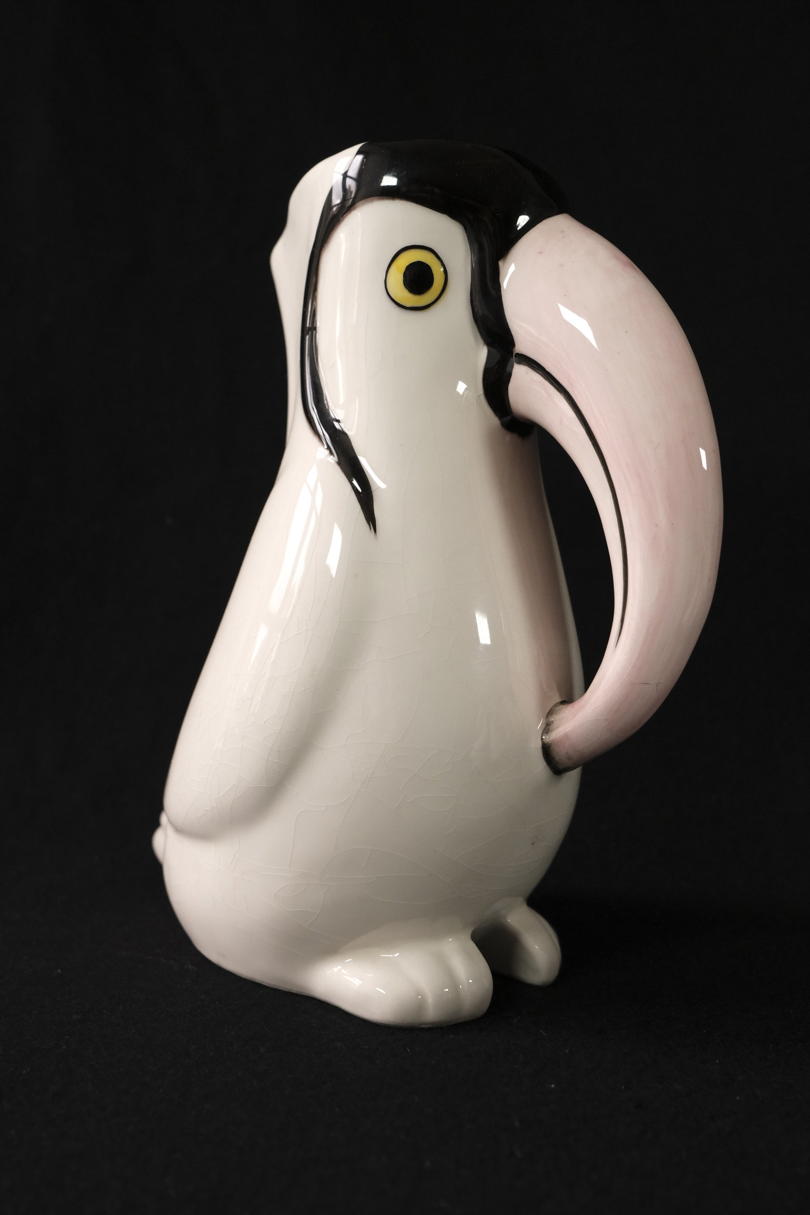 Ceramic Toucan Set 1980s Pair of Candle Holders & Pair of | Etsy