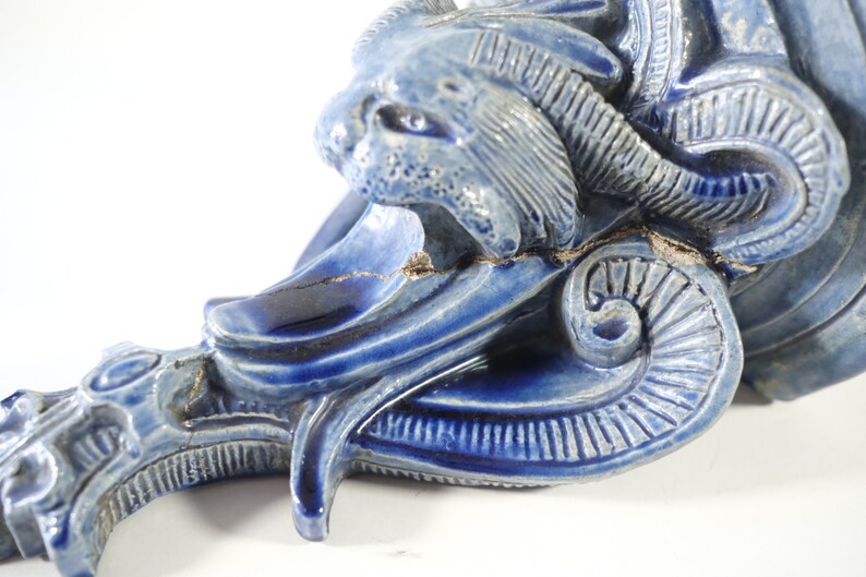 Grotesque Majolica Wall Bracket Shelves Late 1800s - Etsy