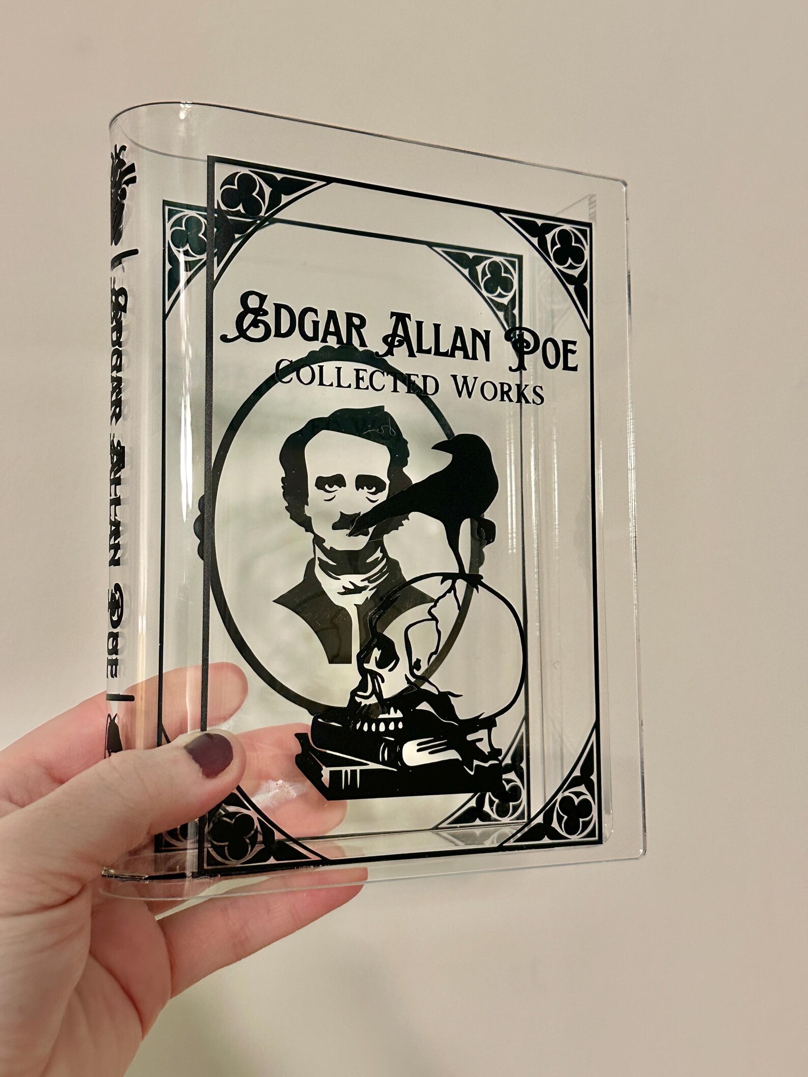 Edgar Allan Poe Book Vase - Etsy