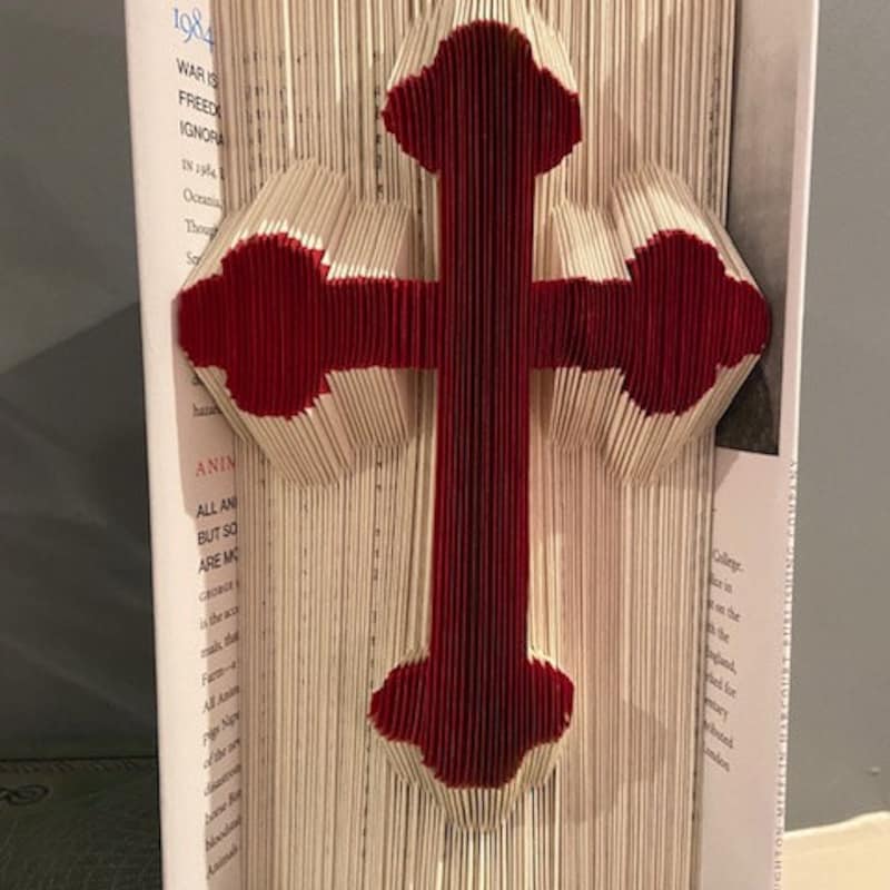 Cross Book Folding - Etsy