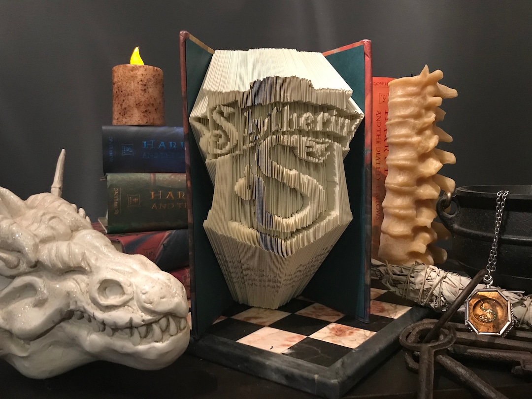 Ambitious Wizard Combination Cut and Fold Book Folding Pattern - Etsy